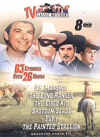 TV Classic Westerns - 8 DVD Box Set (DVD, 8-Disc Set) for sale online ...