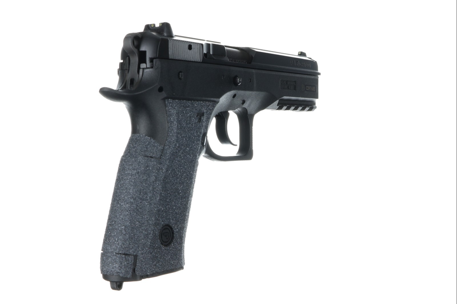 Talon Grips for CZ 75 SP-01 Phantom Large Backstrap Black Granulate ...