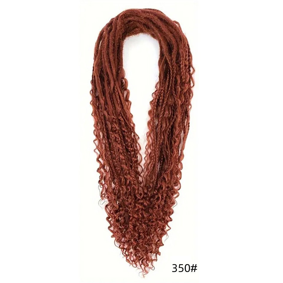 24" Double Ended Dreadlocks Doppel Dreads Boho Box Braids DE Dreads ...
