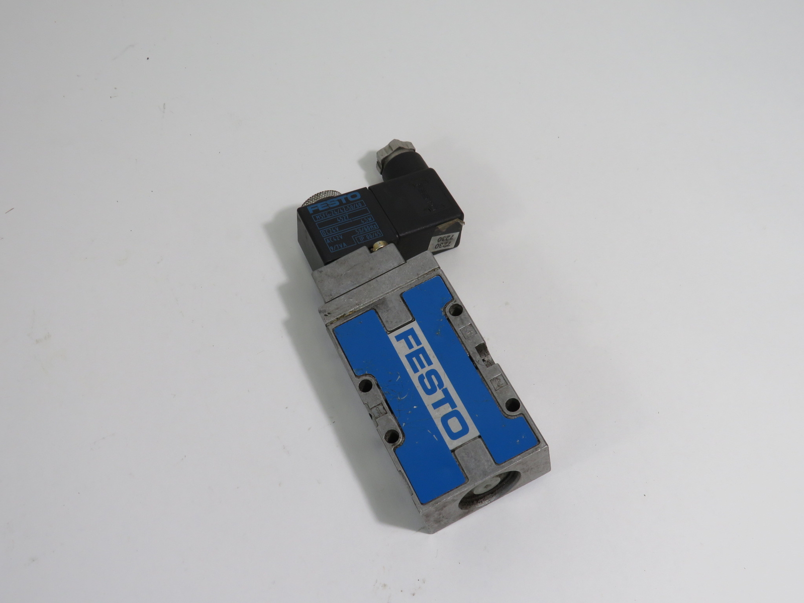 Festo 19758 MFH-5-1/8-B Solenoid Valve With Coil 24V 4.5 Watt 50/60HZ ...
