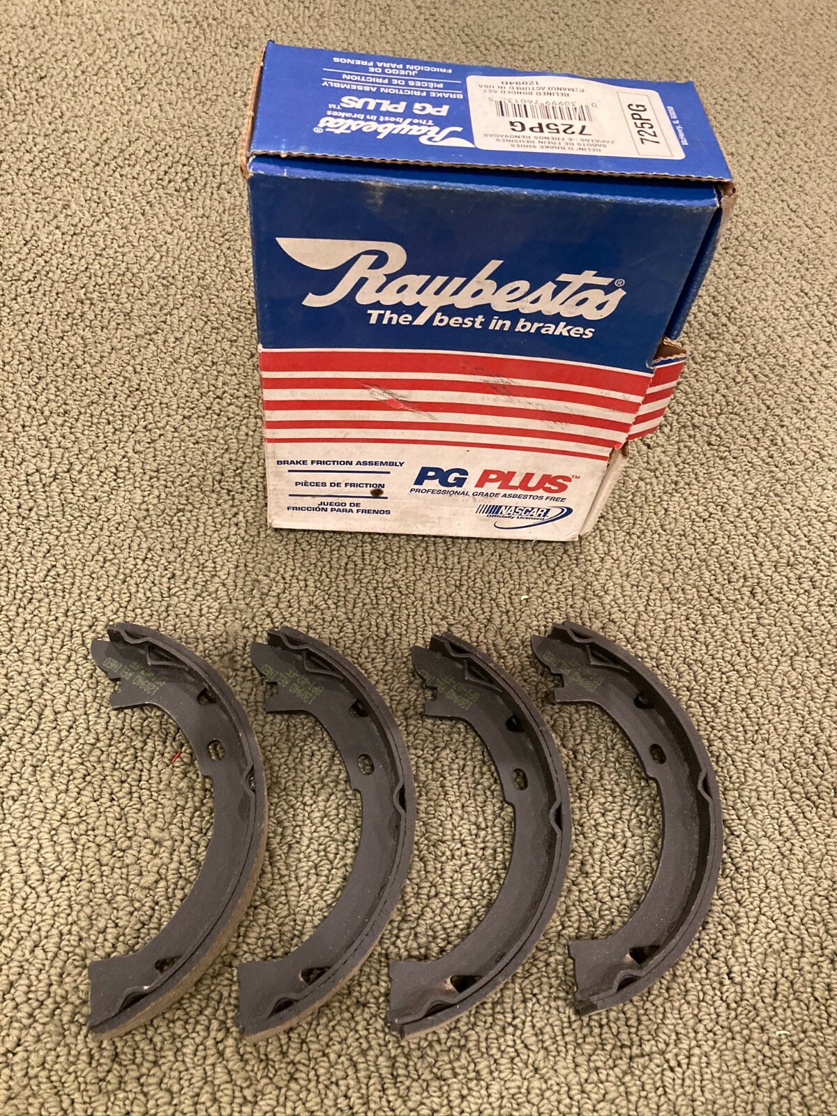 Parking Brake Shoes Raybestos 725PG - Relined brand new NOS | eBay