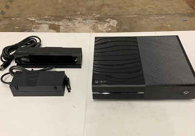 Microsoft Xbox One Kinect Bundle 500GB Black Console (7UV-00239 ...