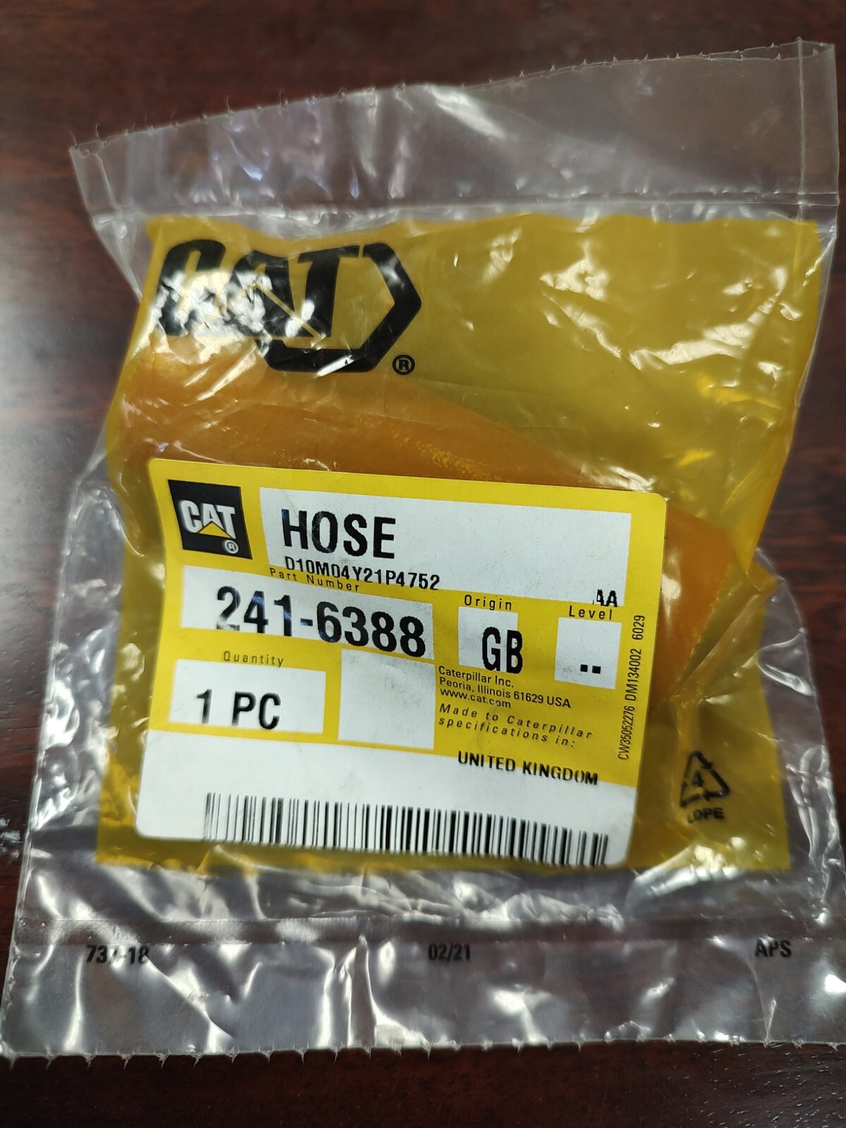 Cat Hose 241-6388 | eBay