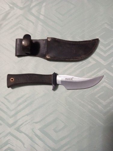 Vintage Ruko Muela Pik-AS Fixed Blade Knife w/h Sheaf. on the cutting ...