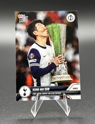 2025 Topps Now UEL - #038 Heung-Min Son First Spurs Trophy | eBay