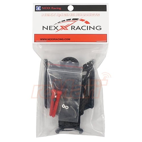 Nexx Racing Dual-Lipo Carbon Chassis Conversion Kit Black For Mini-Z ...