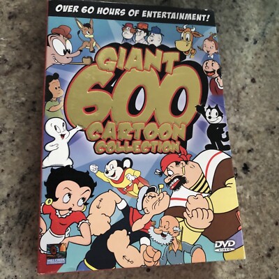 GIANT 600 CARTOON COLLECTION - 12 Disc Set DVD | eBay
