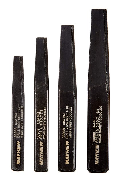 Mayhew 37331 Screw Extractor Set 4pc HSS Pouch for sale online | eBay