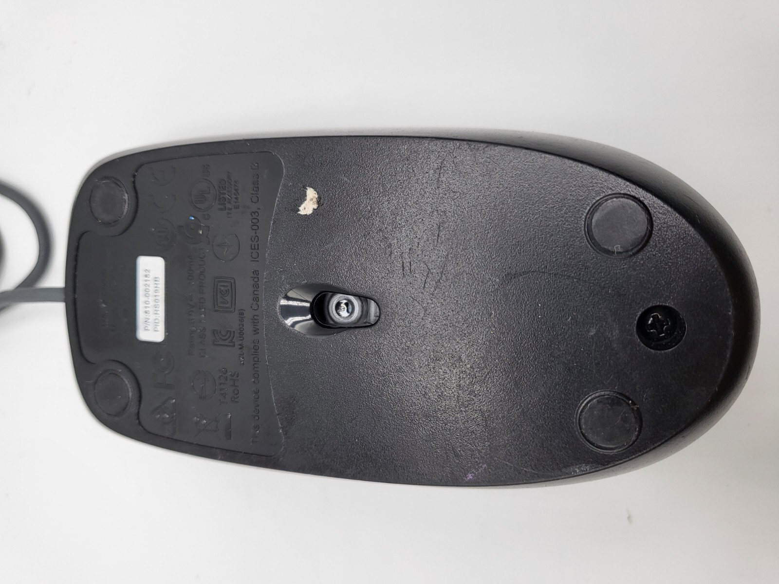 Logitech M100 3-Button Wired USB Optical Scroll Mouse M/N M-U0026 P/N ...