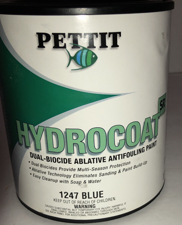 Pettit 1247 Blue Hydrocoat SR Antifouling Paint -1ea Quart SHIPS N 24 HOURS | eBay