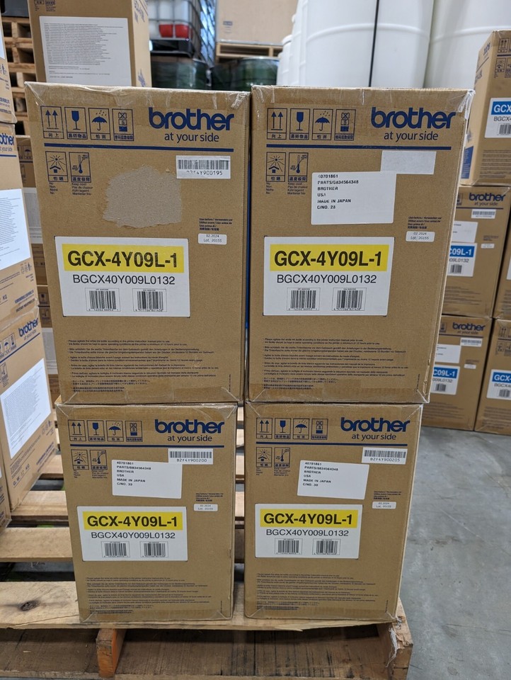 Brother Ink GTX ProB Pro Bulk Yellow 9L - BGCX40Y009L0132 | eBay