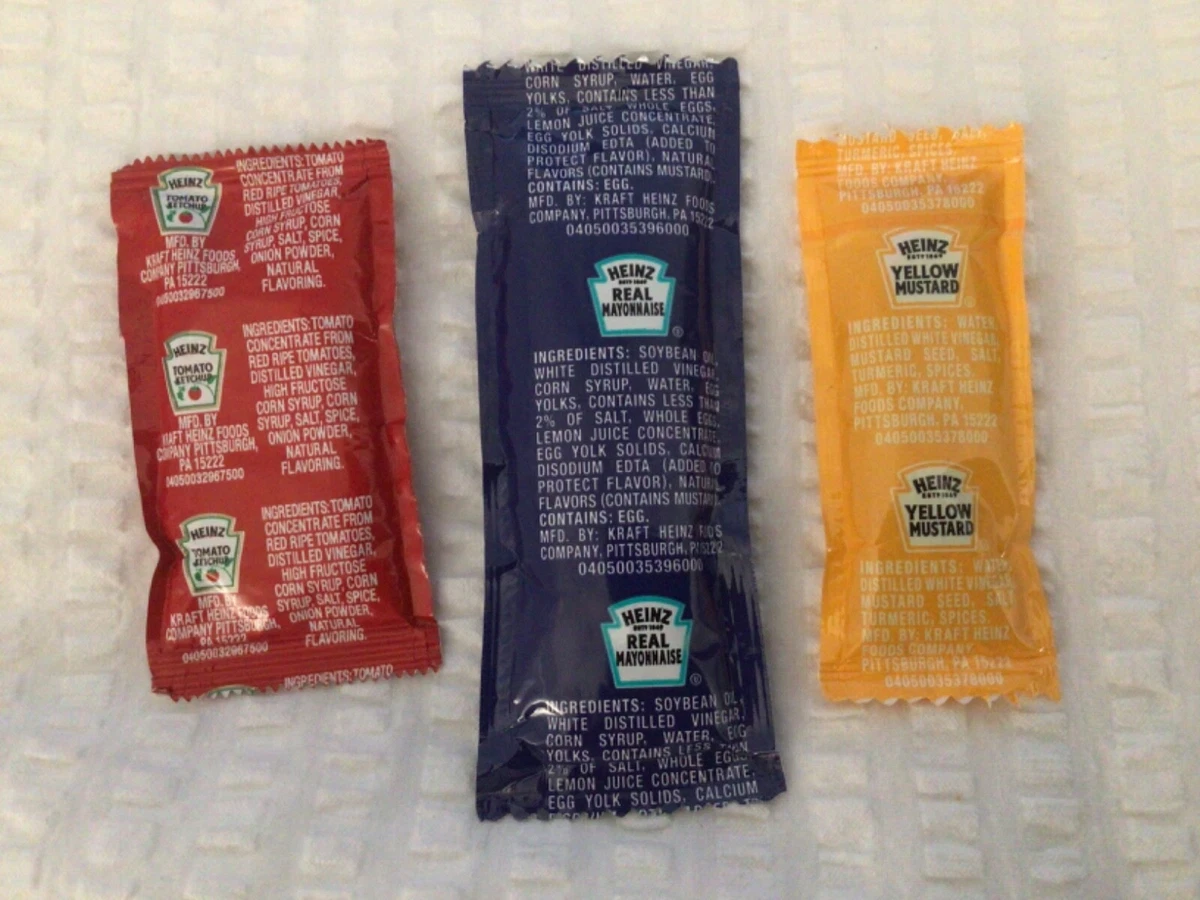 Heinz Mayonnaise Packets