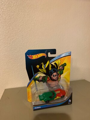 2014 Hot Wheels Batman ROBIN Car DC Comics Series BDM57 New 1:64 VHTF ...