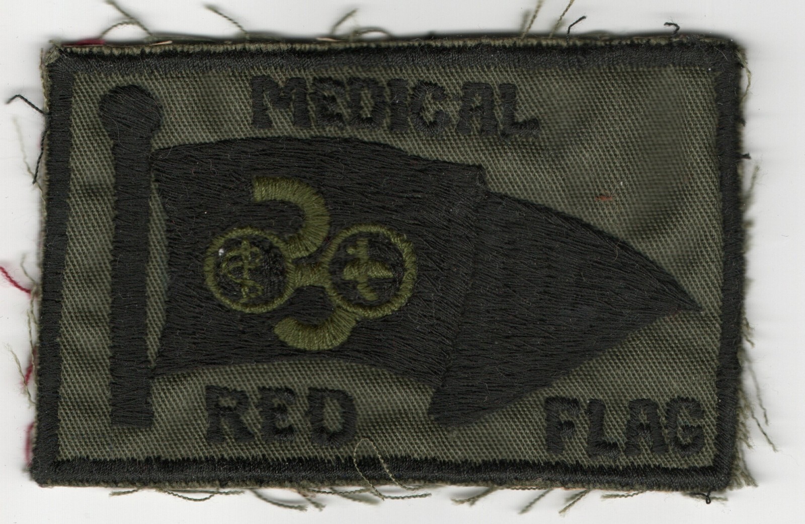 Theater Made USAF Patch Medical Red Flag Thai Made Vietnam War Flight ...