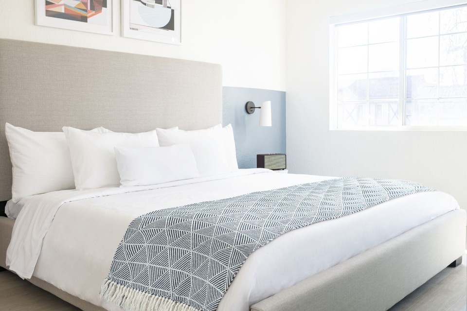 Throw Blanket for Sofas Couch Bed Runner Scandi Woven Soft Cotton Zahra ...