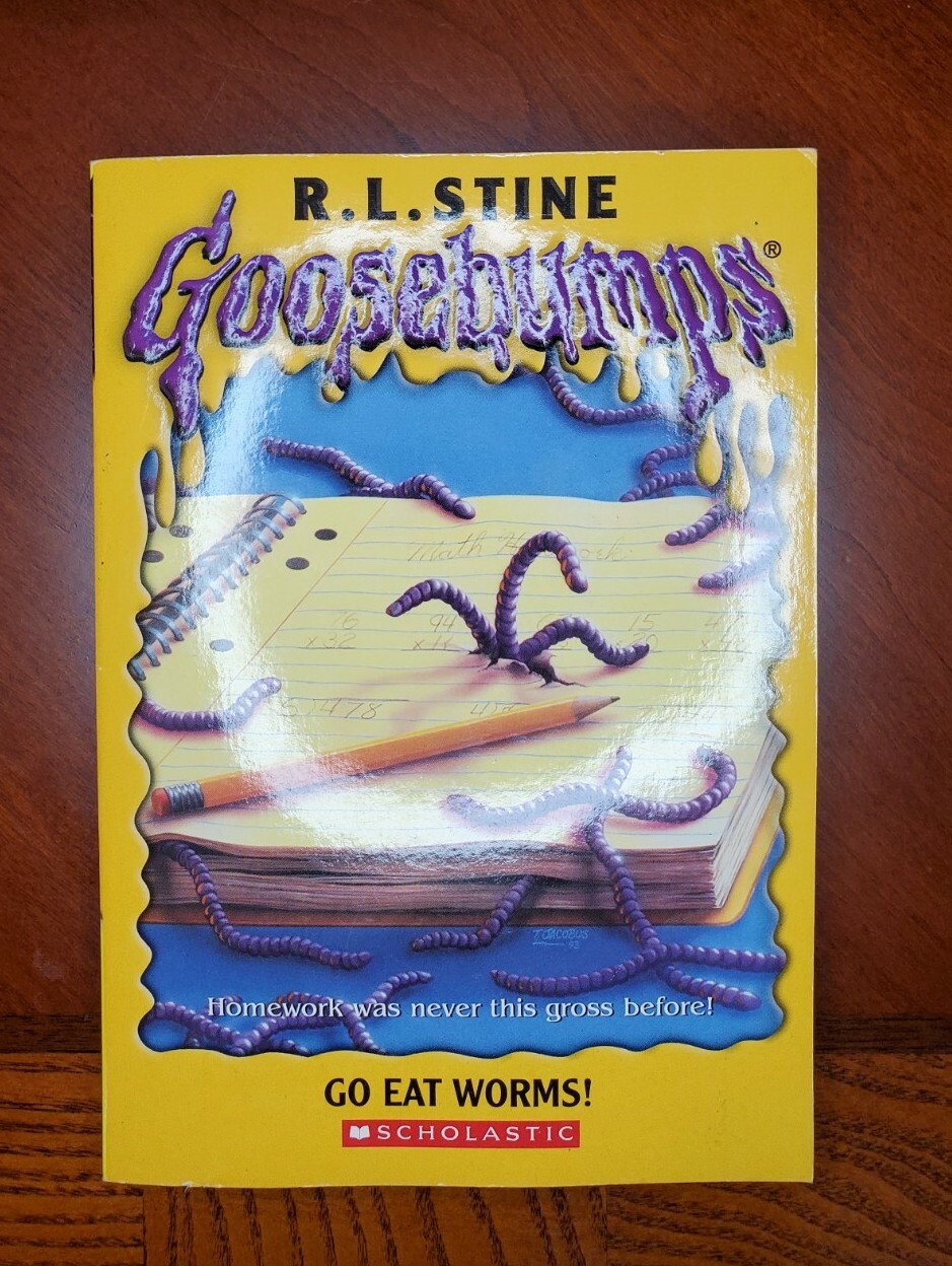 Goosebumps: Go Eat Worms! No. 21 by R. L. Stine (1994, Paperback ...