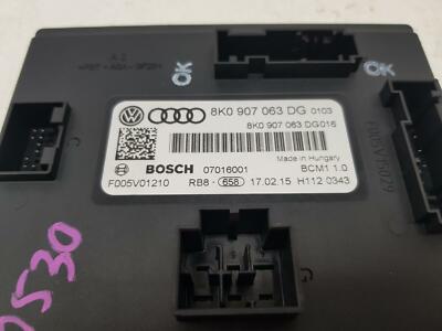AUDI Q5 ECU 8K0907064KR 8K0907064KR CENTRAL CONVENIENCE CONTROL MODULE ...