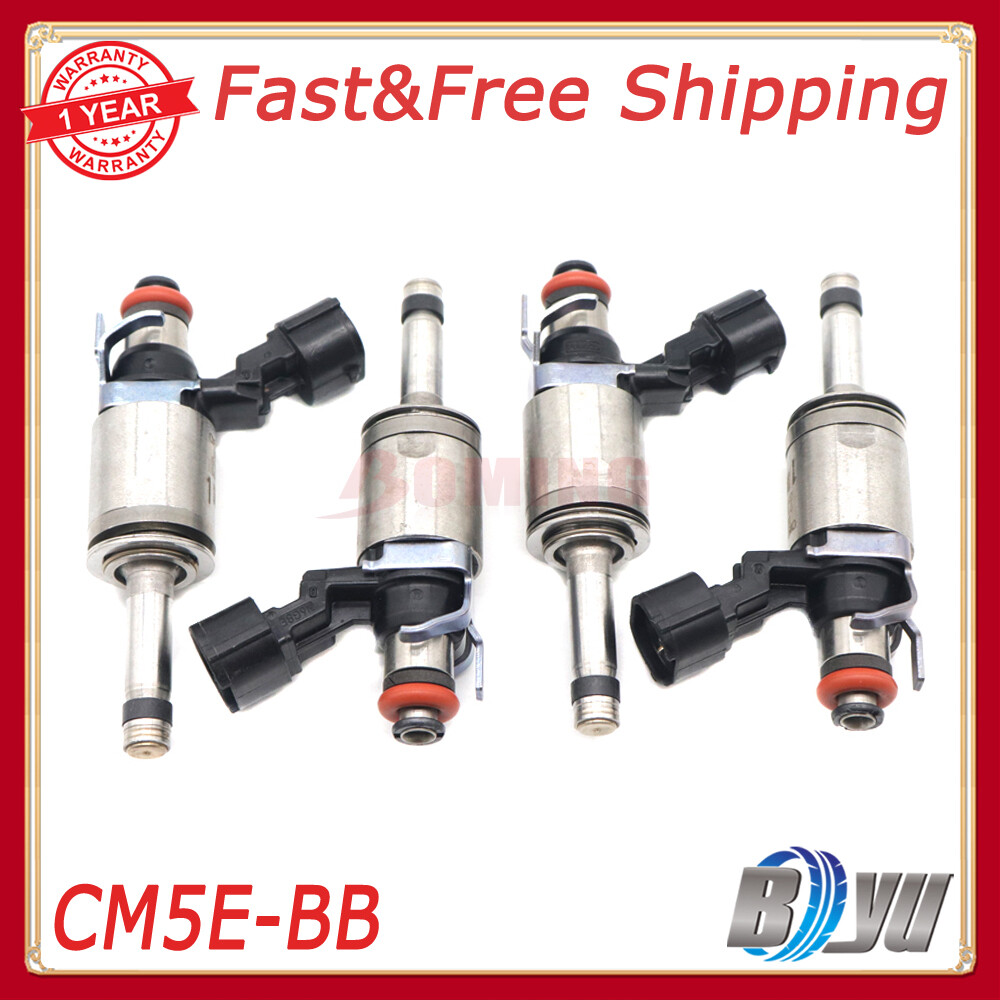 NEW Set of 4 Fuel Injectors For Ford Focus 12-18 2.0L L4 EcoBoost GDI ...