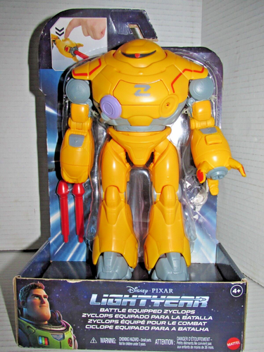 Mattel Movie Disney Pixar Lightyear Battle Equipped 8" Zyclops Action ...