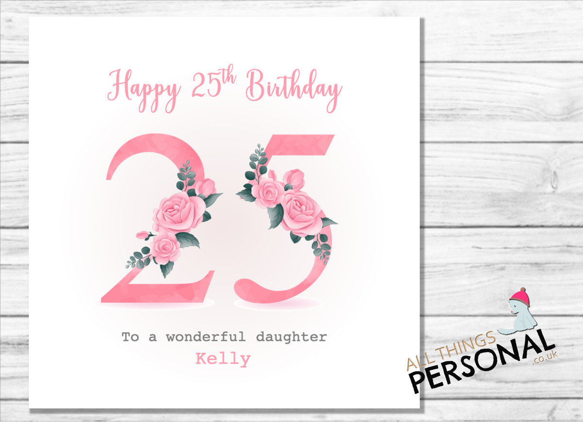 25th Birthday Message