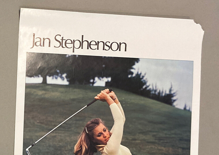 Vintage Poster: 1978 Signed Jan Stephenson (35x23 Inches) | eBay