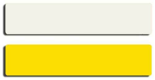 SET OF BLANK ACRYLIC FRONT & REAR STANDARD CAR NUMBER PLATES | eBay