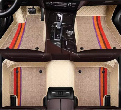 For Mercedes-Benz Car Floor Mats Double Layer Auto Carpets Waterproof ...
