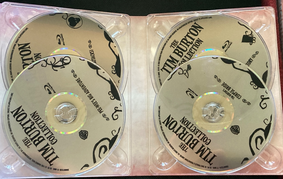 Tim Burton Collection (Blu-ray Disc, 2012, 7-Disc Set, With Book) | eBay