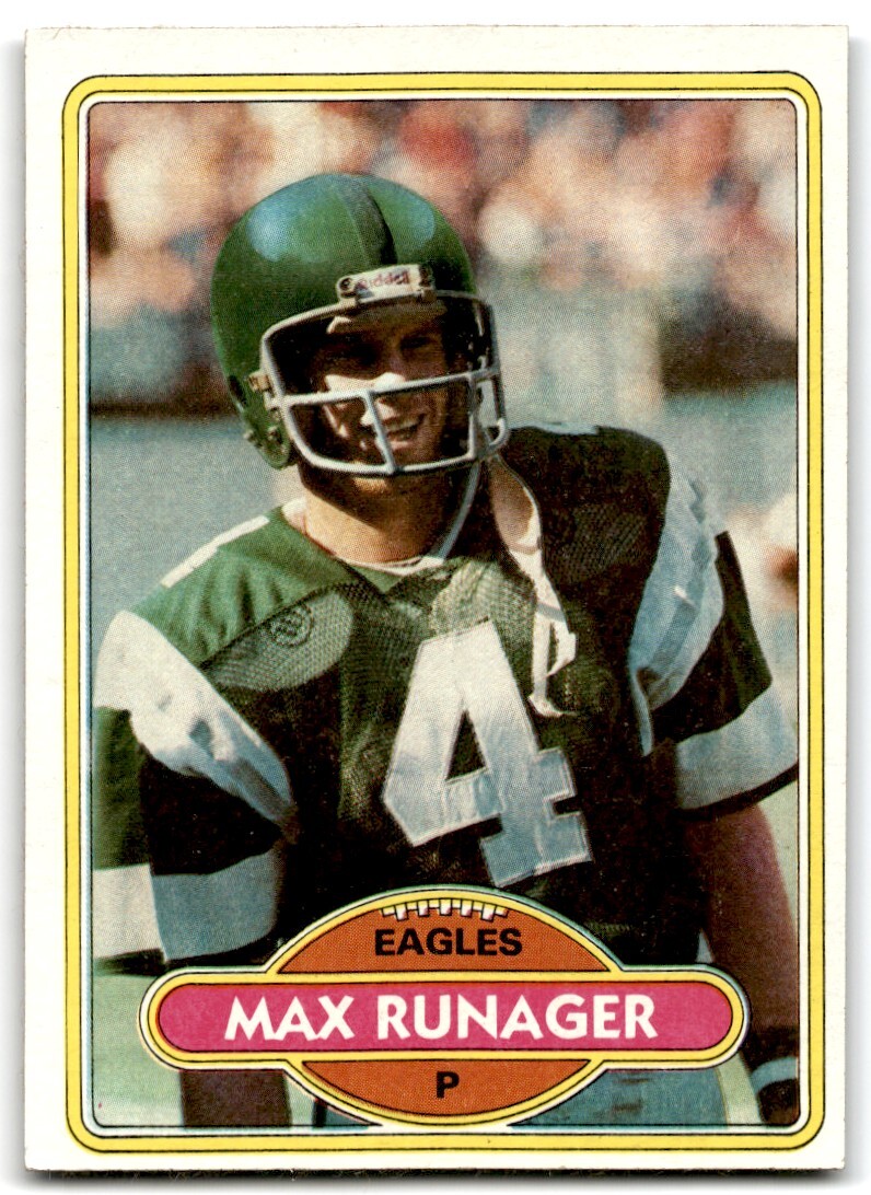 1980 Topps Max Runager Football Cards #227 | eBay