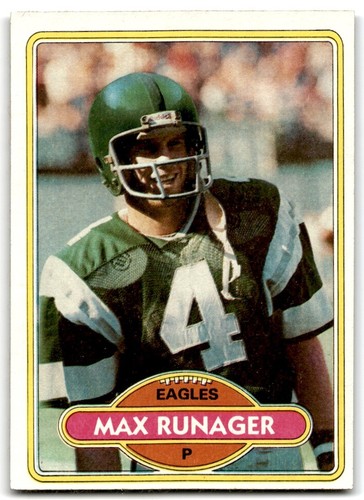 1980 Topps Max Runager Football Cards #227 | eBay
