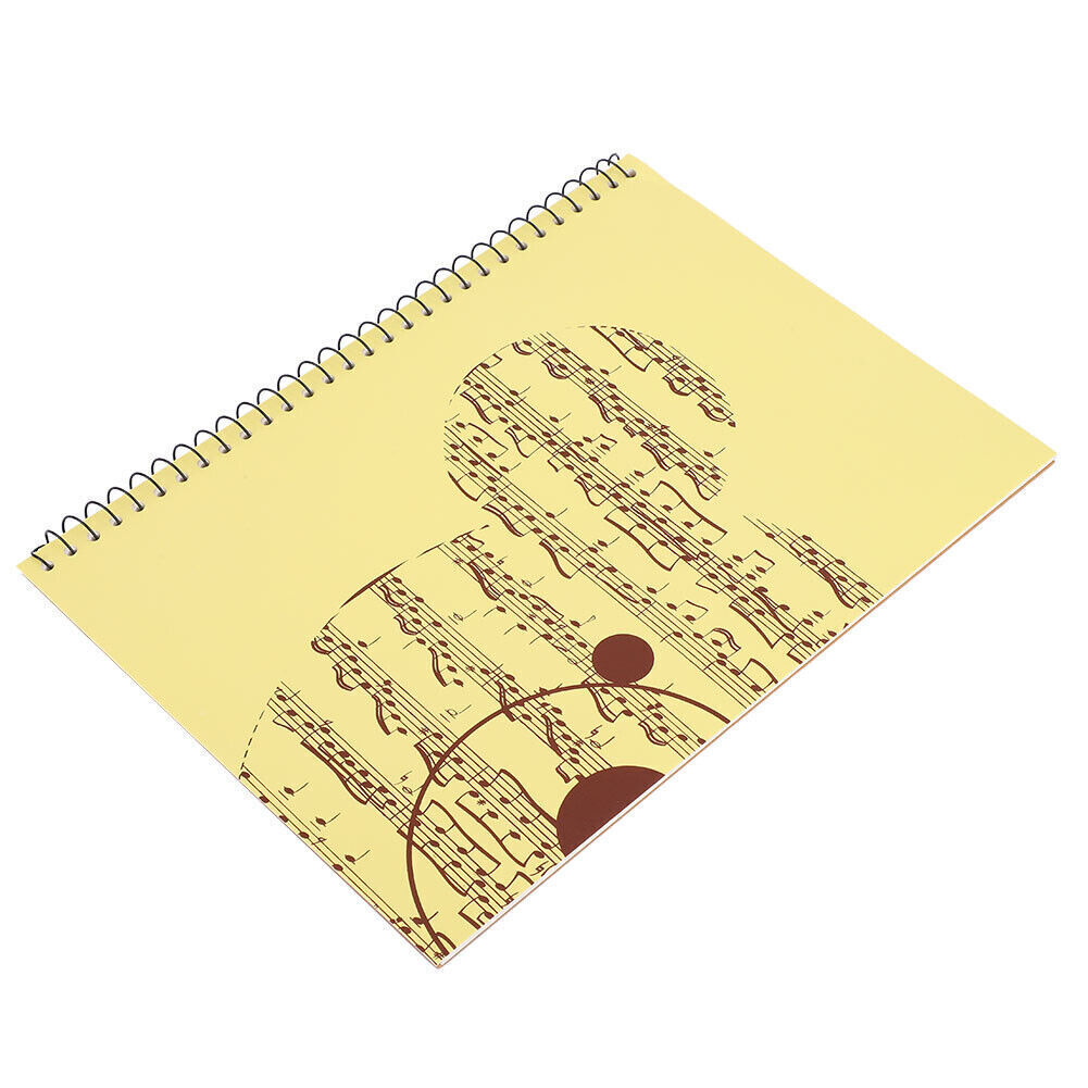 50 Pages Musical Notation Staff Notebook Music Manuscript Writing Paper ...