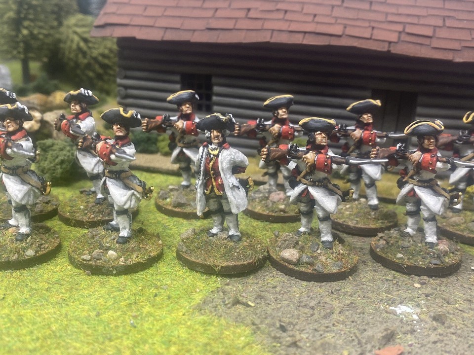 FIW/SYW FRENCH REGULARS PRO PAINTED BY EYE 28mm GALLOPING MAJOR ...