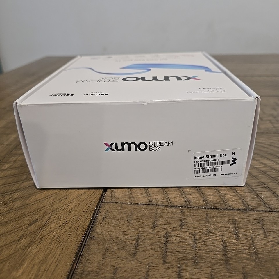 Xumo 4K Streaming BOX & Voice Remote NEW UPDATED XUMO -NEVER OPENED ...