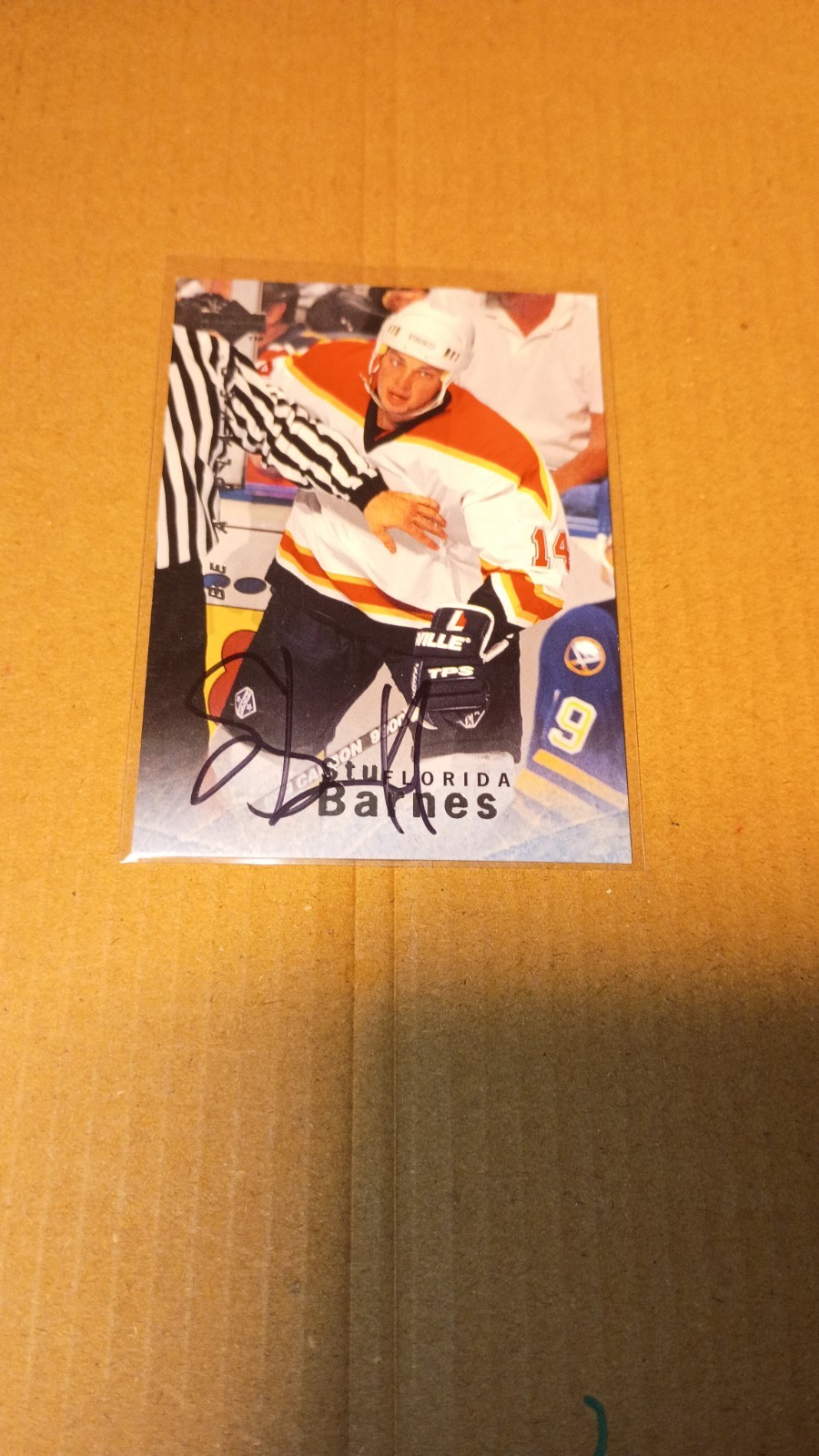 1995-96 Upper Deck Be a Player - Stu Barnes #S127 Autographs (AU) for ...