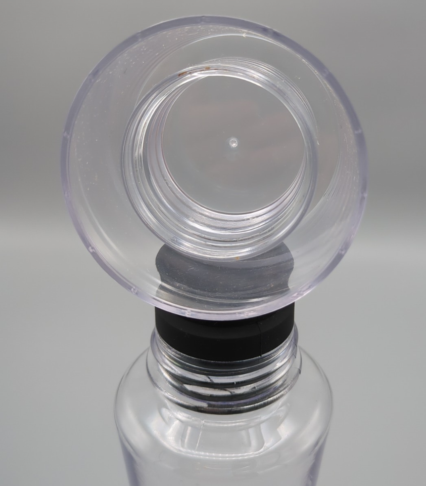Tritan Dell Intel Logo Wide Mouth Screw Cap Plastic Water Bottle BPA ...