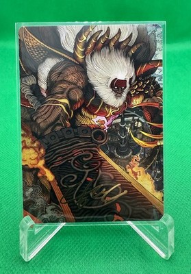 Braska’s Final Aeon Art Card Final Fantasy Series Mtg AAFIN 39 Gold ...