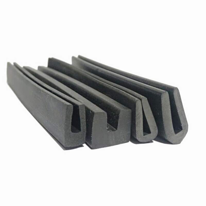Edge Protection Frame Profile Slot 1mm~12mm Rubber Edging Trim Seal U ...