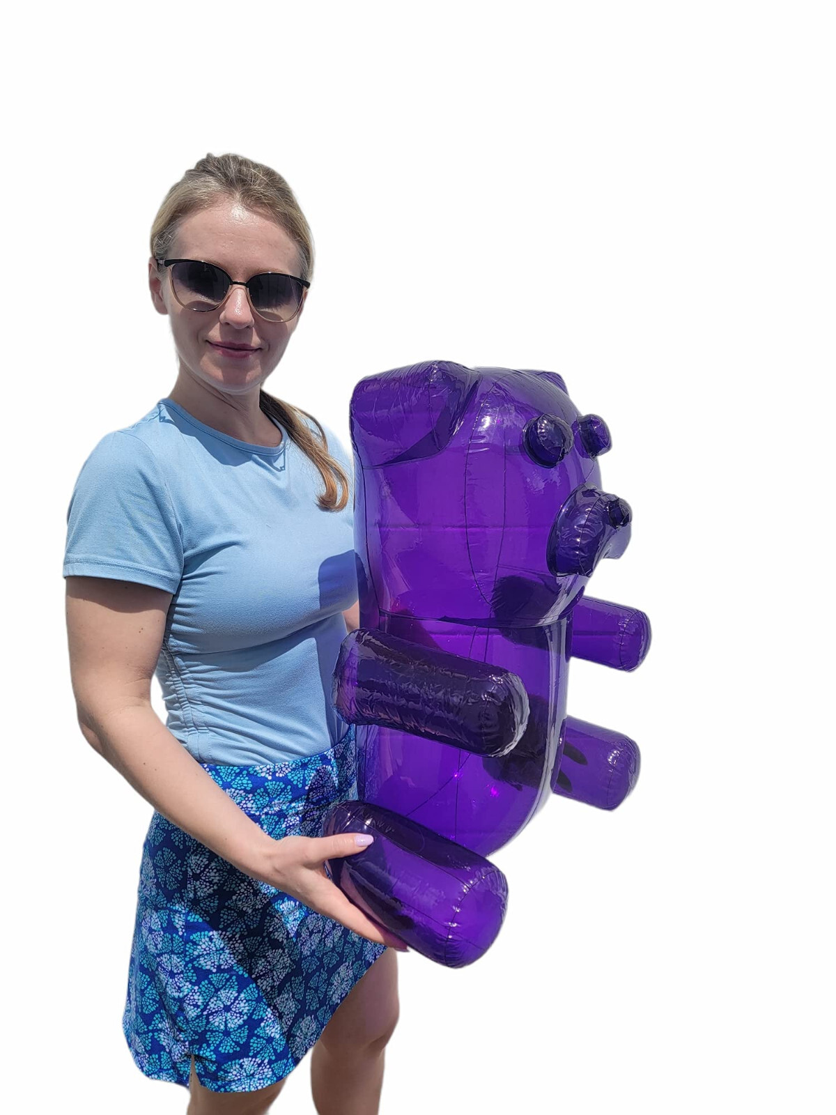 Huge Inflatable Gummy Bears Inflates Assorted Colors (About 24 Inches ...