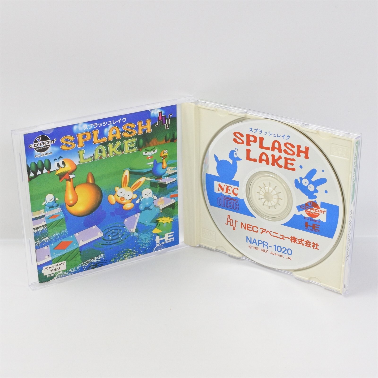 SPLASH LAKE PC Engine CD 4192 pe | eBay