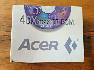 ACER Peripherals, Inc. 40X max CD ROM CD 640P 1998 (NEW) | eBay