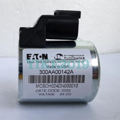 1PC NEW Eaton Vickers 300AA00142A Solenoid Valve Coil 24DC | eBay