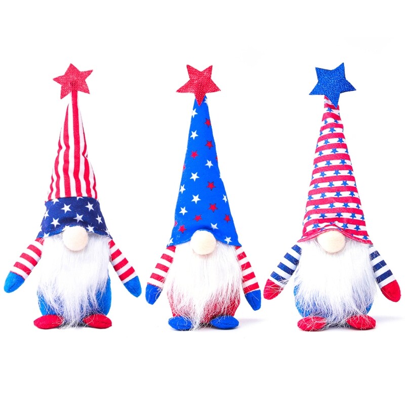 Patriotic Gnome American President Election Decoration Tomte Stripe for ...