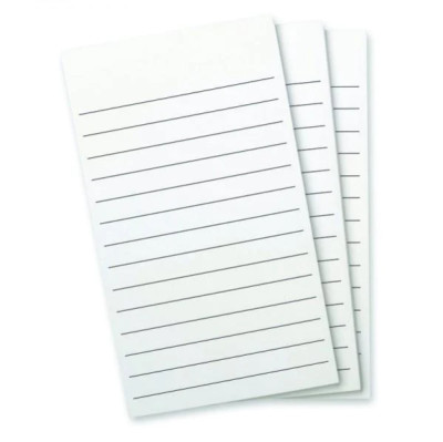 #2298 Pk of 3 Wellspring Lined Flip Note Refill Paper Pads Notepad | eBay
