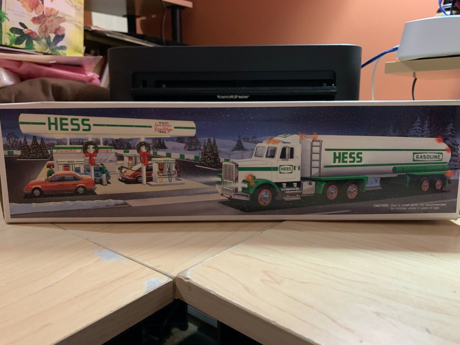 1990 Hess Oil Company Tanker Truck In Original Box Displayed Only ...