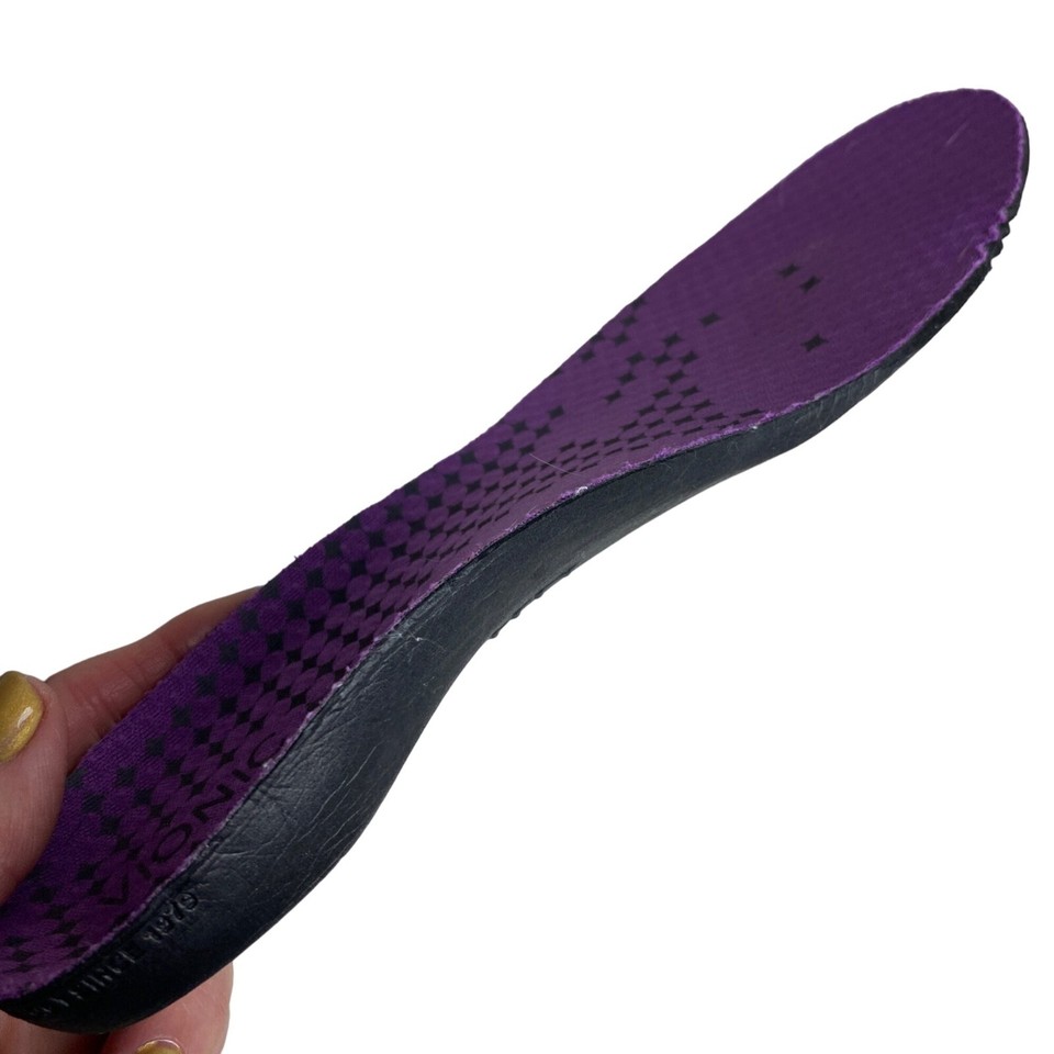 Vionic purple lavender gray arch support orthotic orthaheel sneakers ...