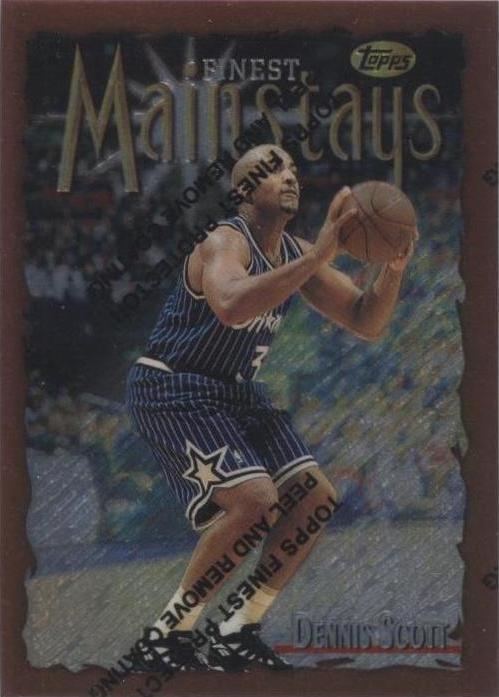 1996-97 Topps Finest - Common Bronze Dennis Scott #183 for sale online ...