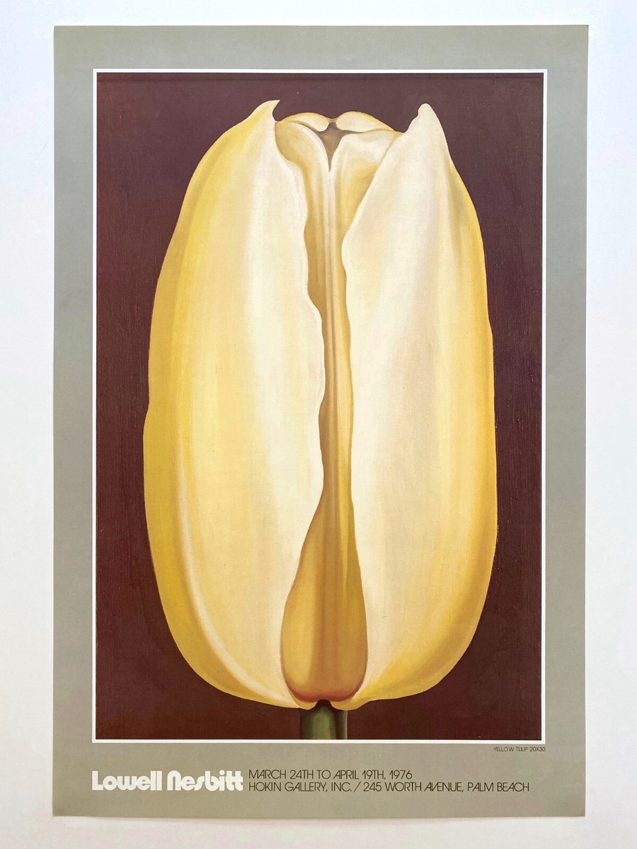 Yellow Tulip Painting Red And Yellow Tulips. Art Of Tolu Silas