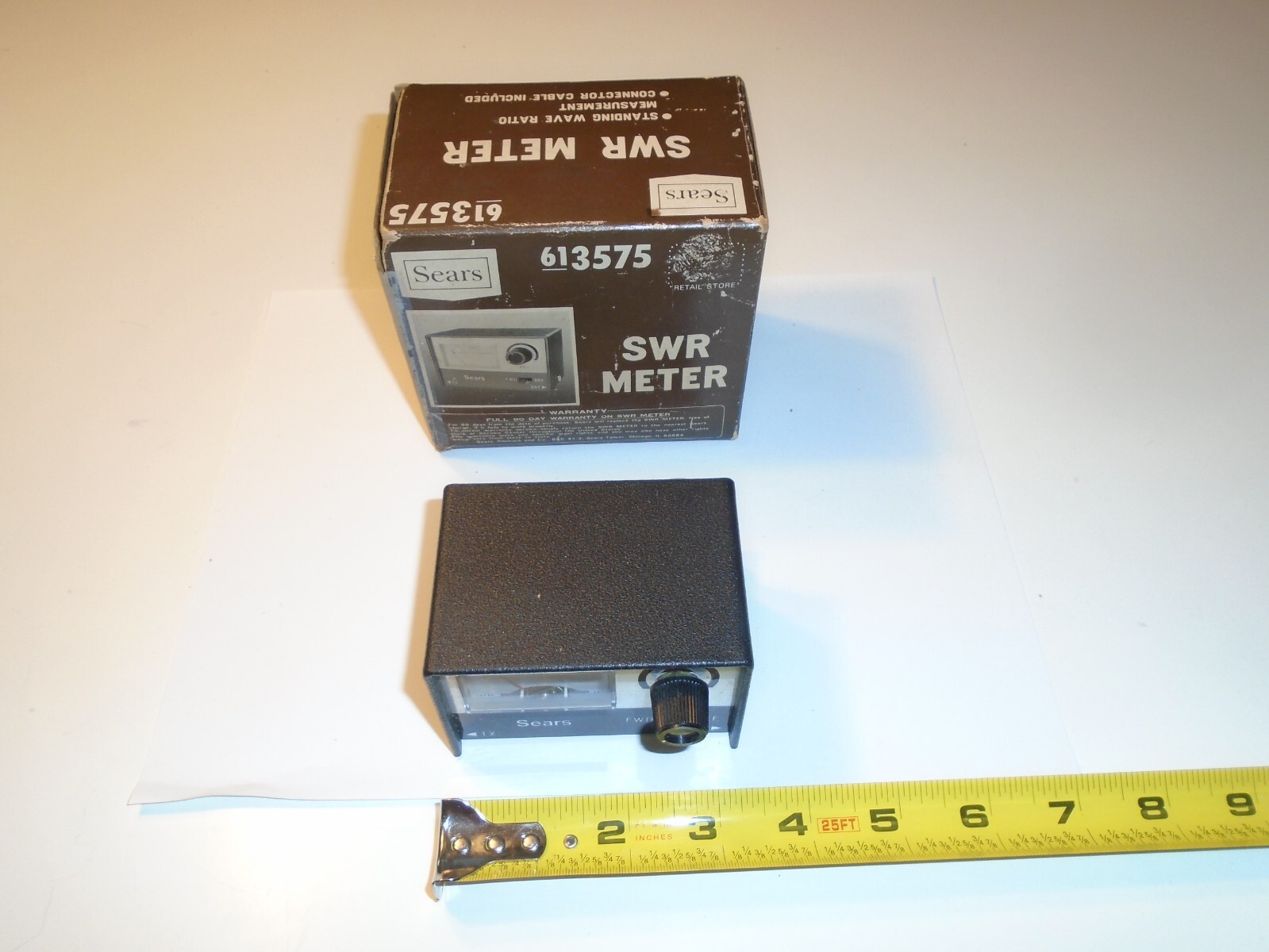 Vintage Sears SWR/Power/FS Meter 613577 No Antenna or cable made in ...