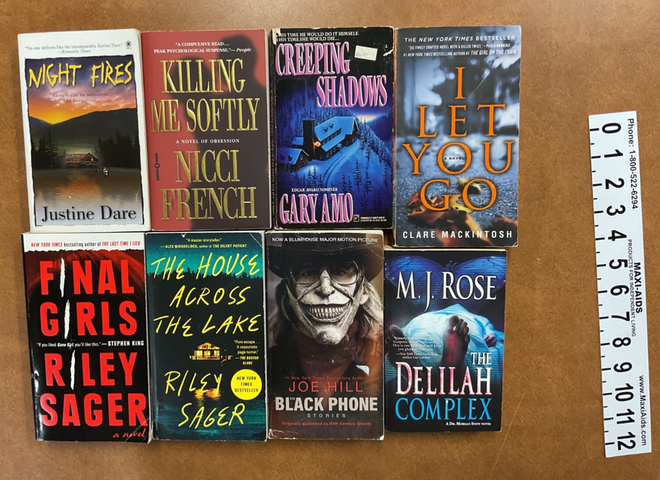 Psychological Thrillers PB lot of 17 M.J.Rose Riley Sager Justine Dare Gary Amo | eBay