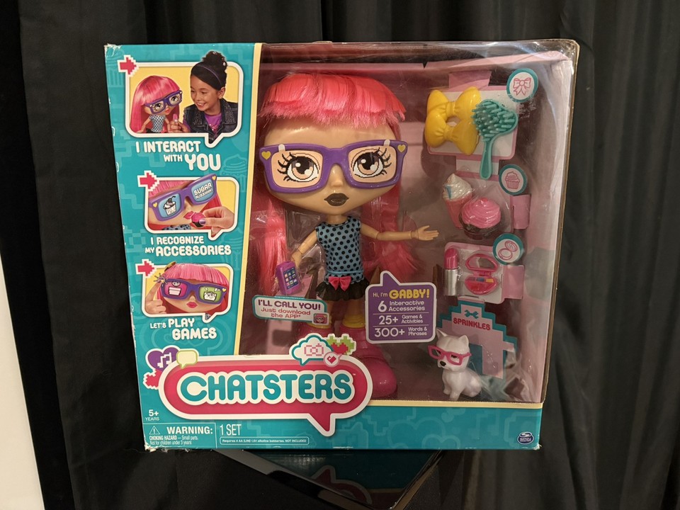 CHATSTERS DOLL GABBY INTERACTIVE IN BOX SPIN MASTER See Description | eBay